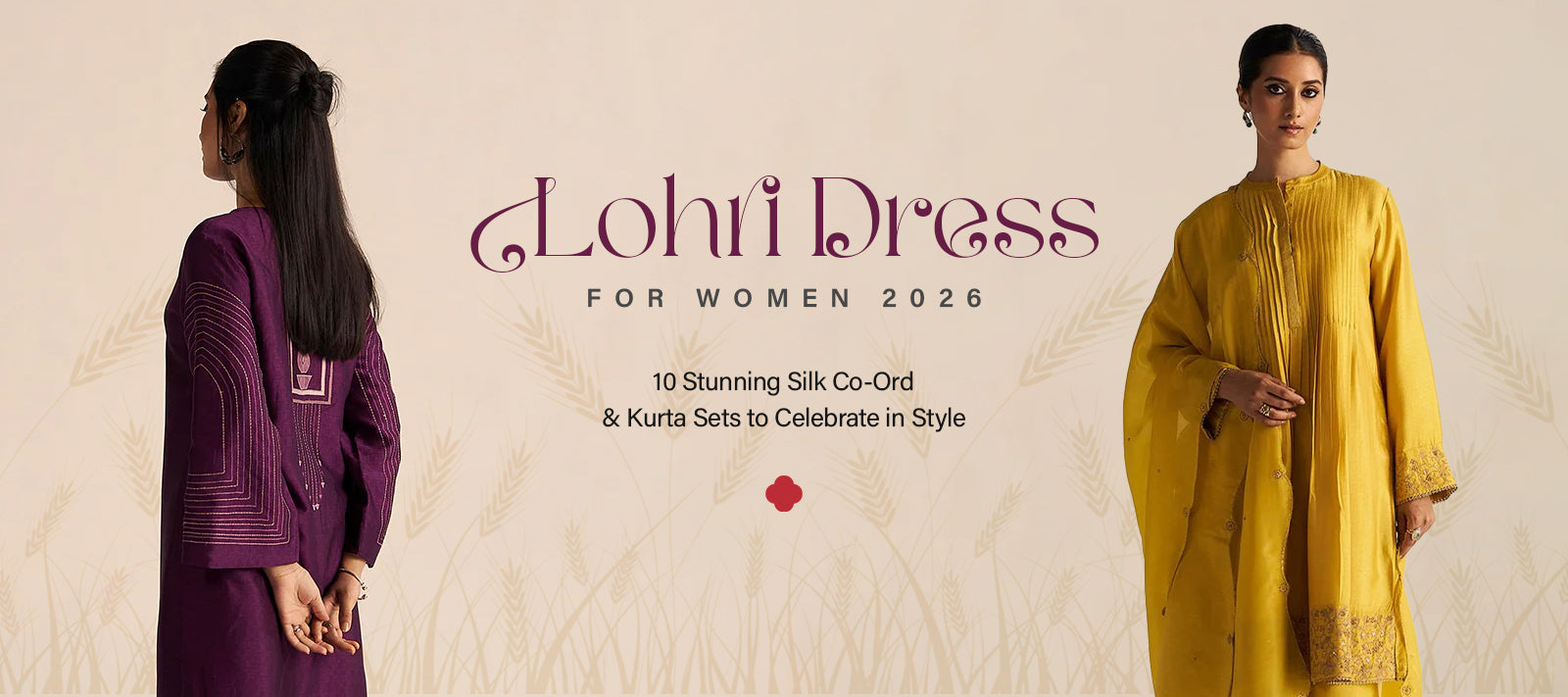 Lohri Dress for Women 2026: 10 Stunning Silk Co-Ord & Kurta Sets to ...